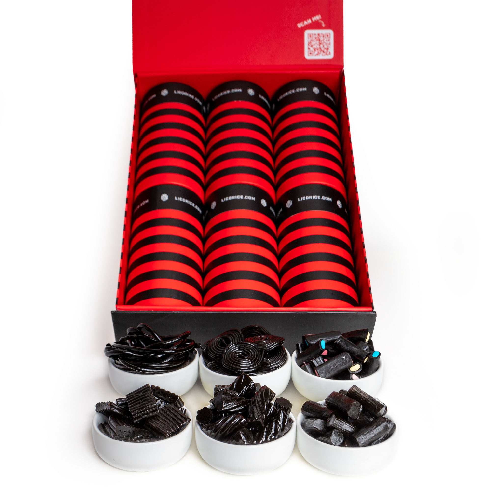 6 Tube Black Licorice Lover Gift Box – Licorice.com