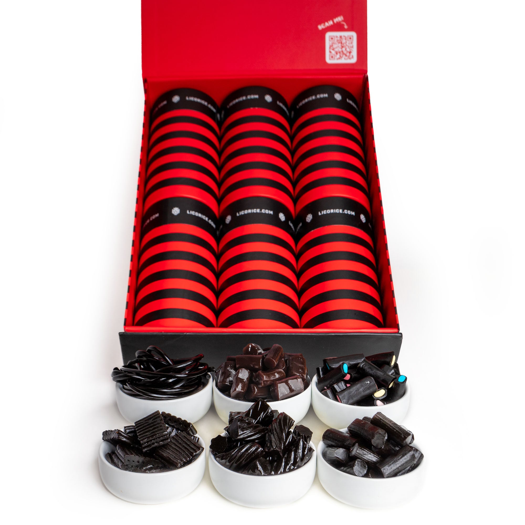 6 Tube Black Licorice Lover Gift Box – Licorice.com